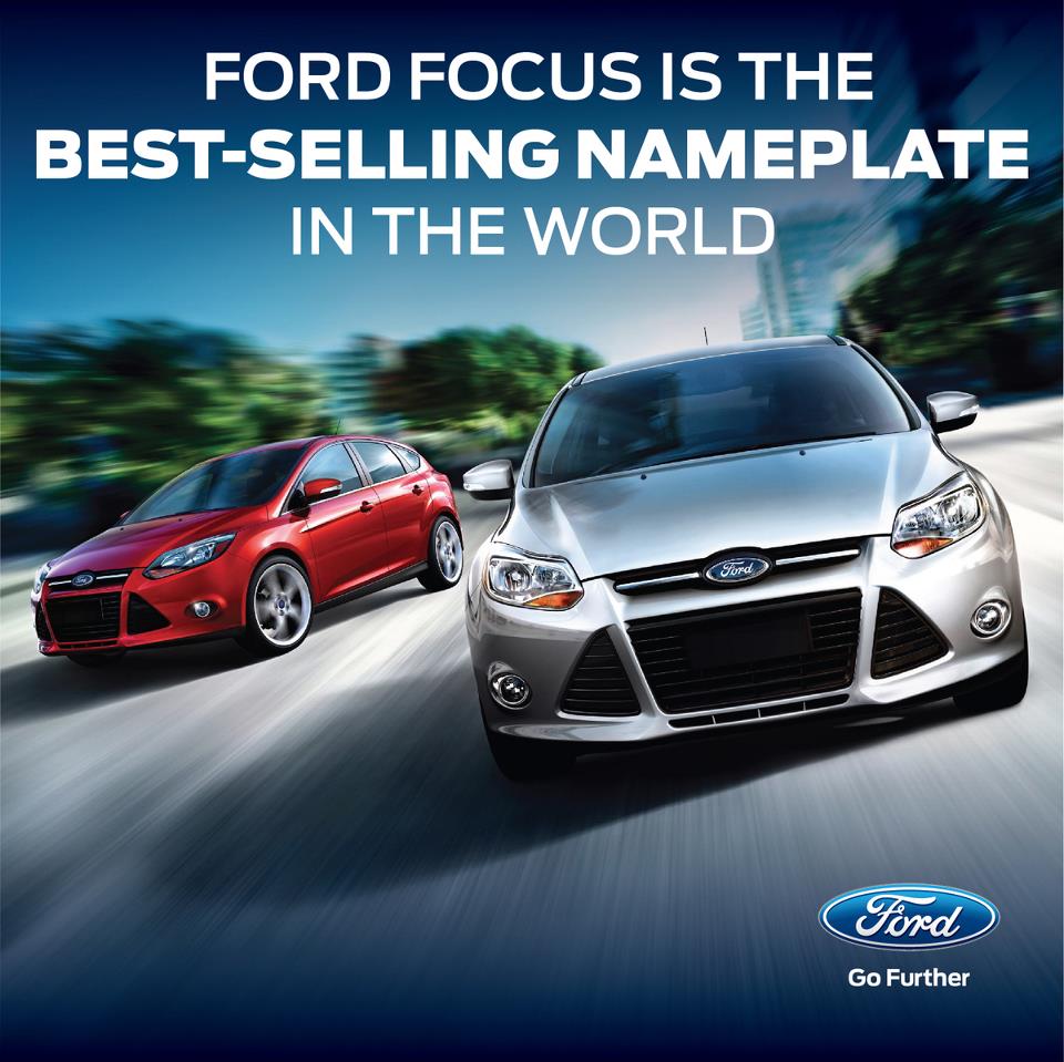 Ford Focus: Best-Selling Vehicle Nameplate Worldwide through 1st half ...