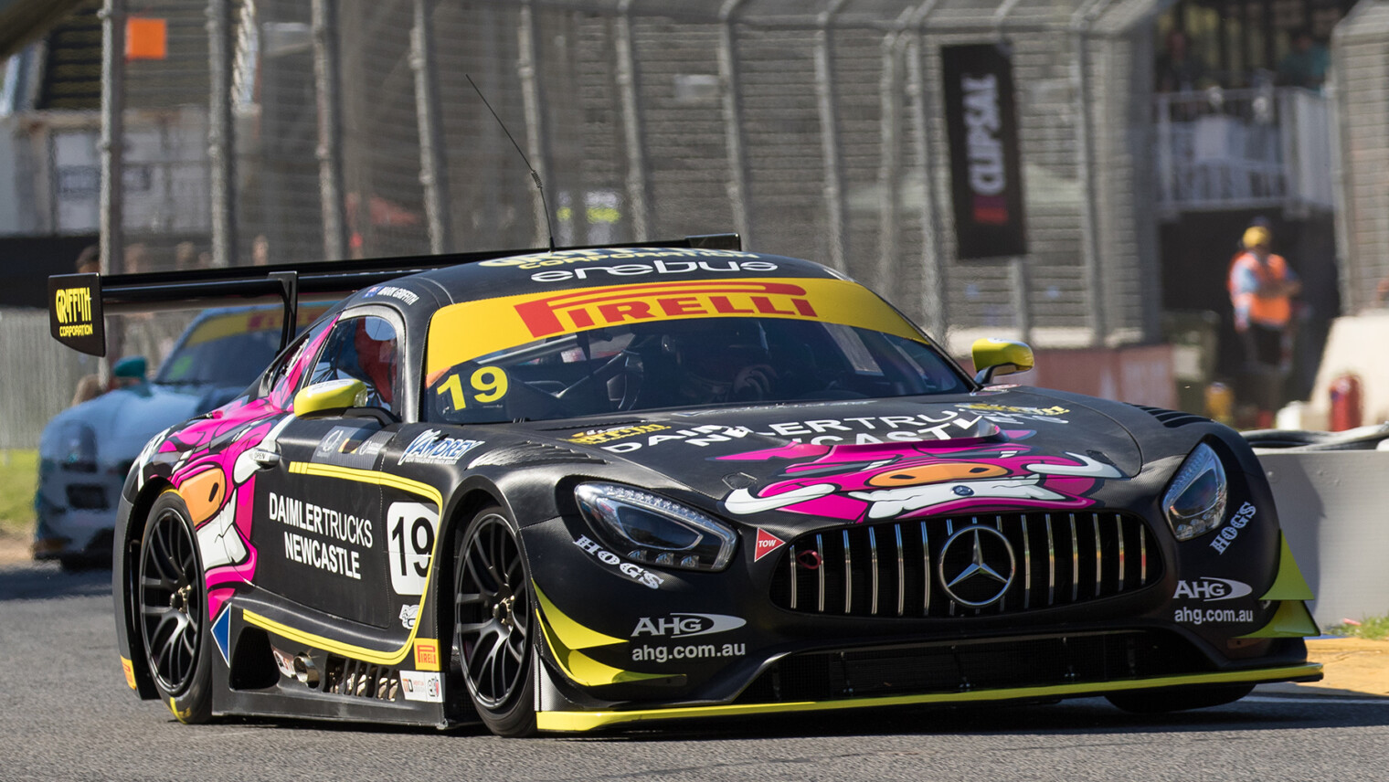 Outstanding debut for Griffith in new Mercedes AMG at Clipsal ...