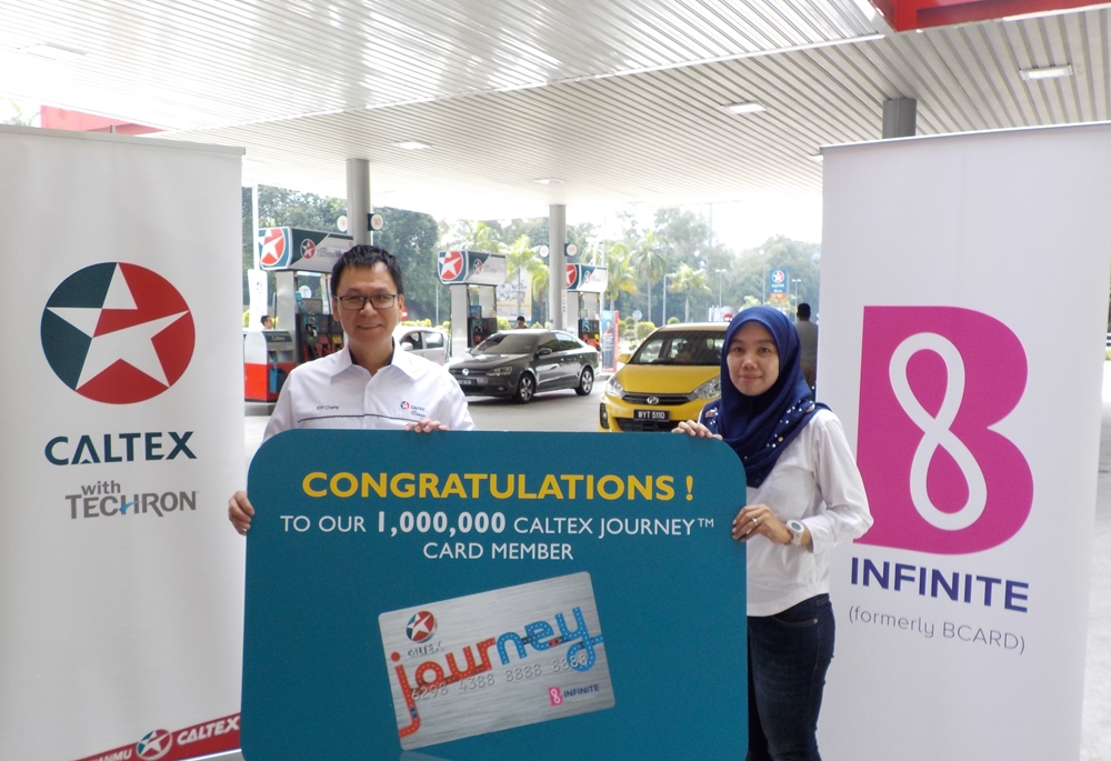 Caltex Celebrates Its One Millionth Caltex Journey Card Member ...