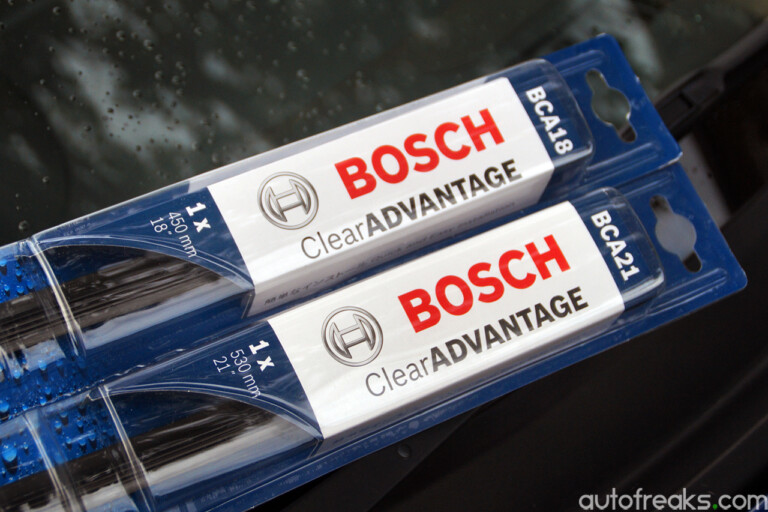 Product Review: Bosch Clear Advantage wiper blades - Autofreaks.com