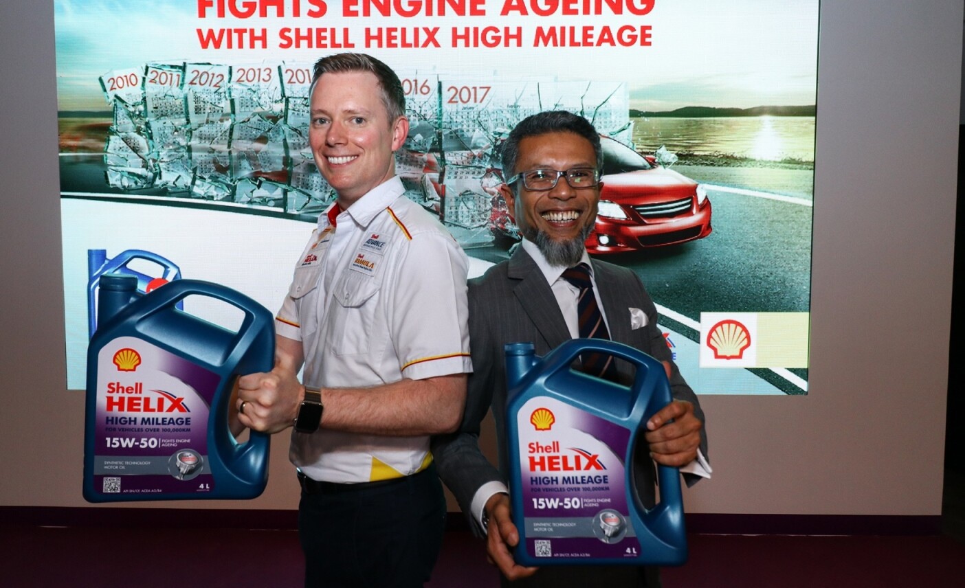 Shell Malaysia Launches New 'Anti-Ageing' Oil For High Mileage Vehicles ...