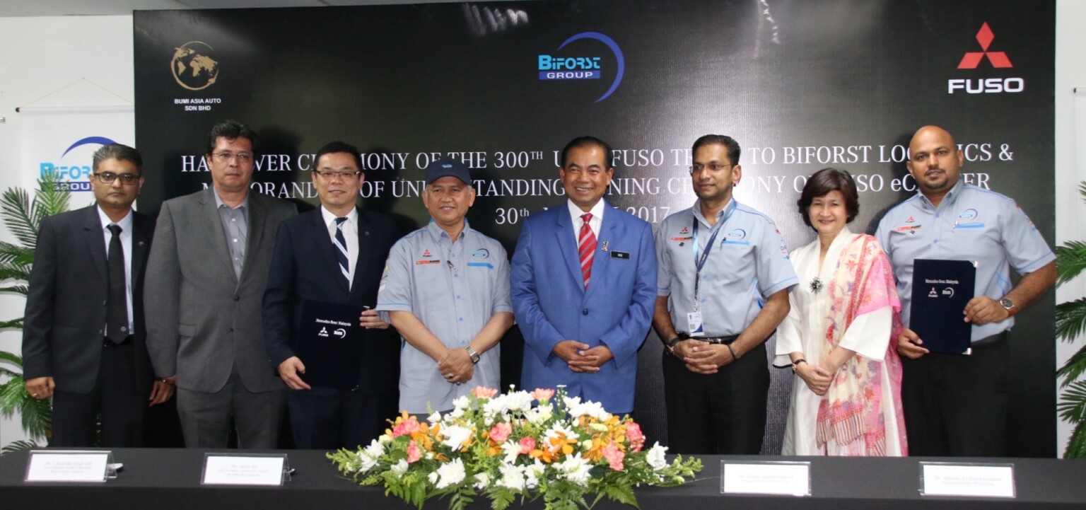 Mercedes-Benz M'sia Commercial Vehicles Delivers 300th FUSO Truck To ...