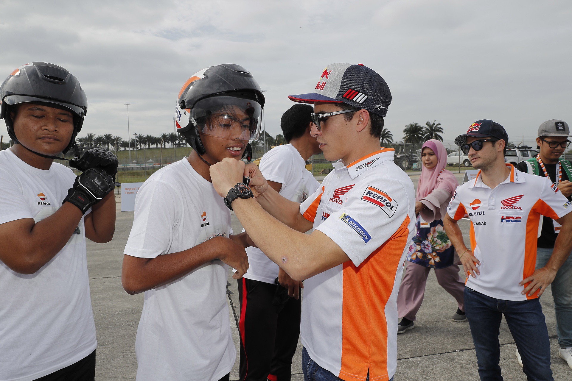 Repsol Honda Team riders promote safe riding in Malaysia - Autofreaks.com
